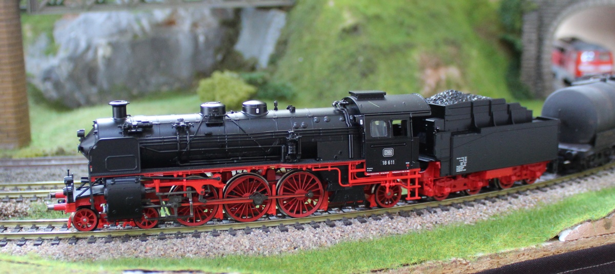Steam locomotive BR 18.6, DB Fleischmann